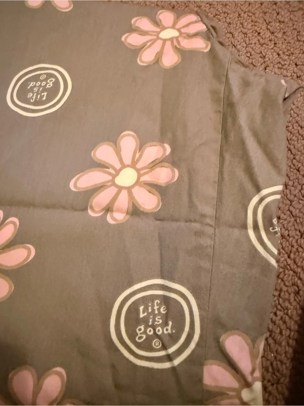 Life Is Good | Intimates & Sleepwear | Life Is Good Olive Green Floral ...